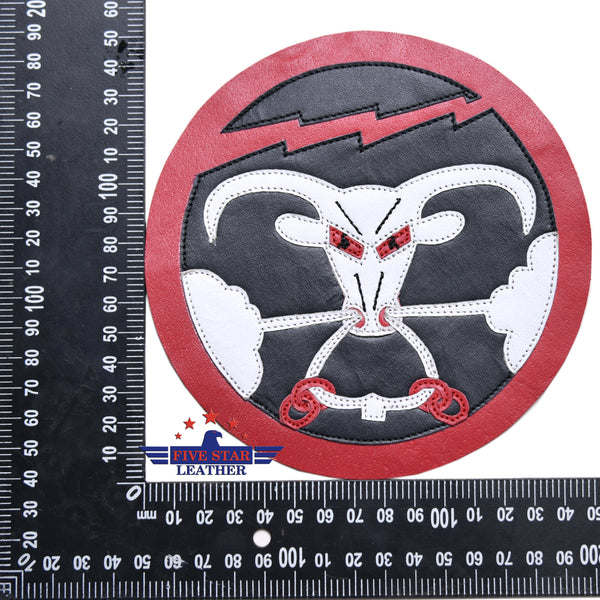 Fivestar Leather 34th Fighter Squadron Leather Patch