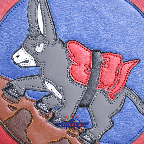 Fivestar Leather 22d Airlift Squadron Leather Patch