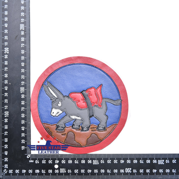 Fivestar Leather 22d Airlift Squadron Leather Patch