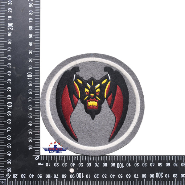 Fivestar Leather 44th Fighter Squadron Hand Stitched Patch