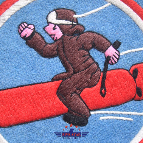 Fivestar Leather 95th Bombardment Group Patch hand embroidered