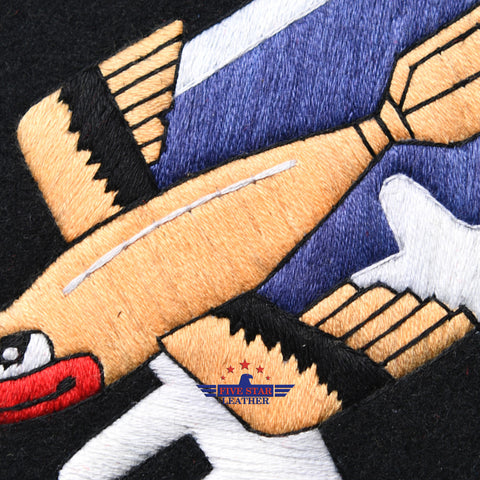 Fivestar Leather 95th Bombardment Group Patch hand embroidered