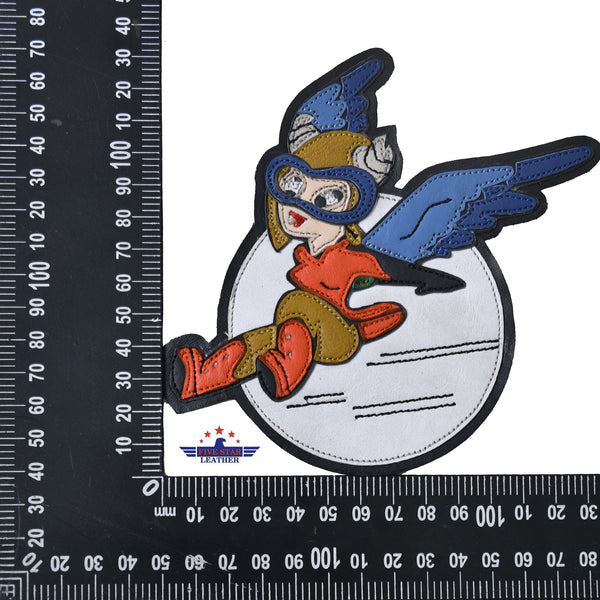 Fivestar Leather Women Airforce Service Pilots Fifinella leather Patch