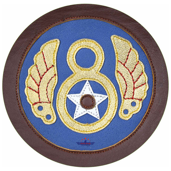 US 8th Airforce Hand Made Badge – Fivestar Leather