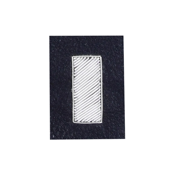 FiveStar Leather Reproduced 1st Lieutenant Rank Hand Embroidered Bulli ...