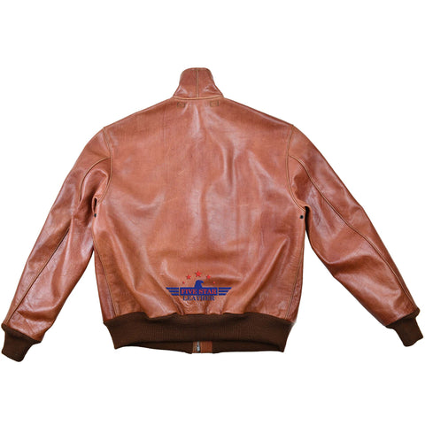 FiveStar Leather Men A2 Repro Monarch Mfg. Co. DWG. No. 301415 A.C. Or ...